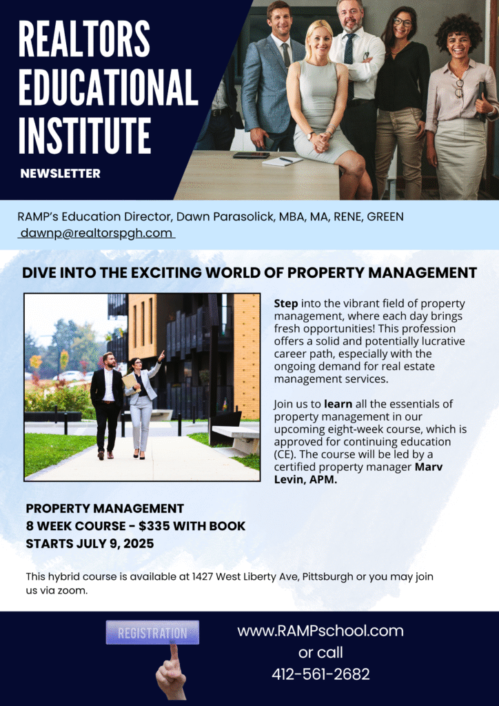 Property Management (30 hrs – 2 credits) | Wednesdays, July 9 – Aug 27 ...